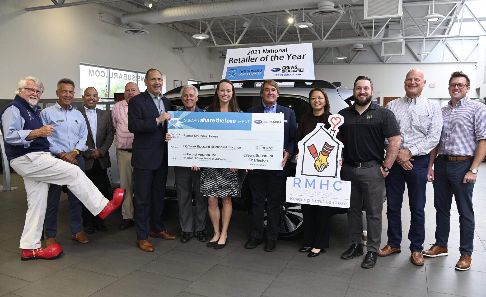 Crews Subaru 2022 - RMHC Charleston